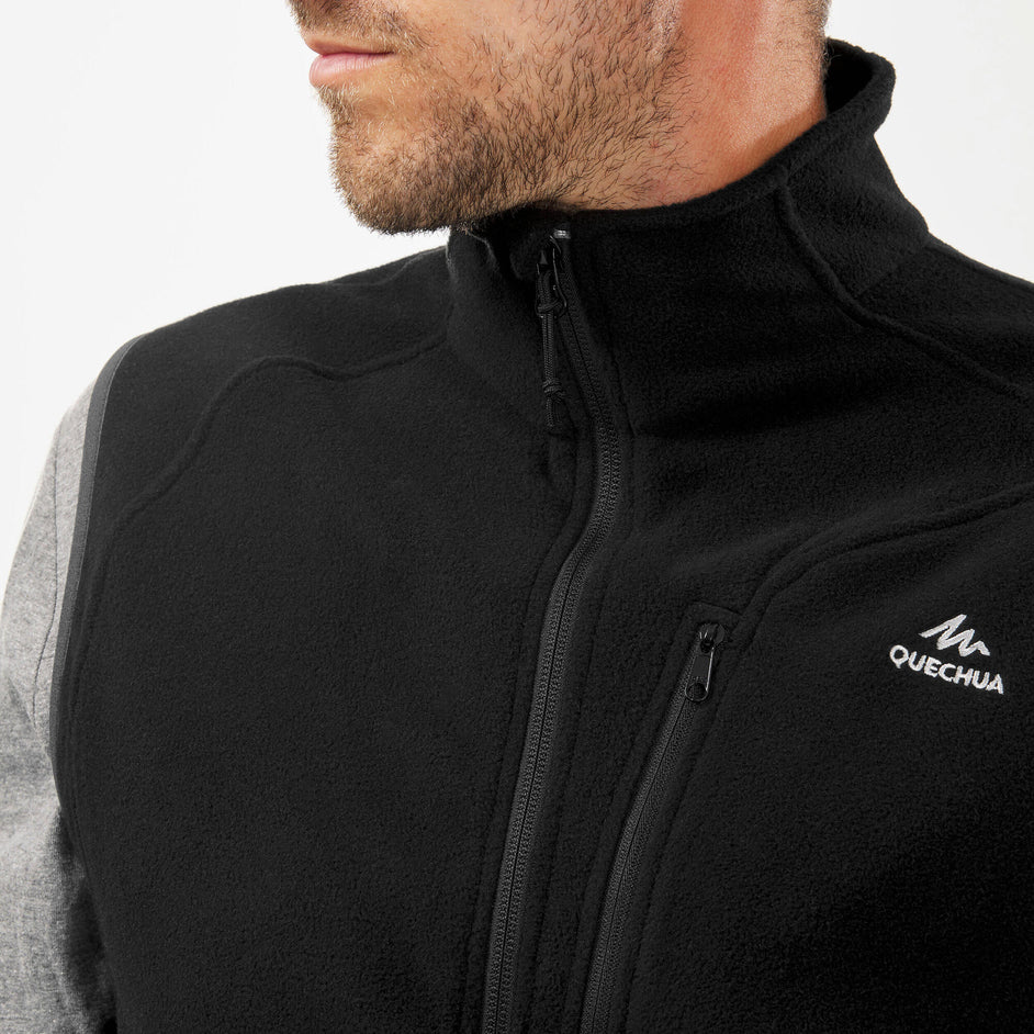 Quechua Men's Hiking Fleece Sleeveless Jacket MH120 | Decathlon