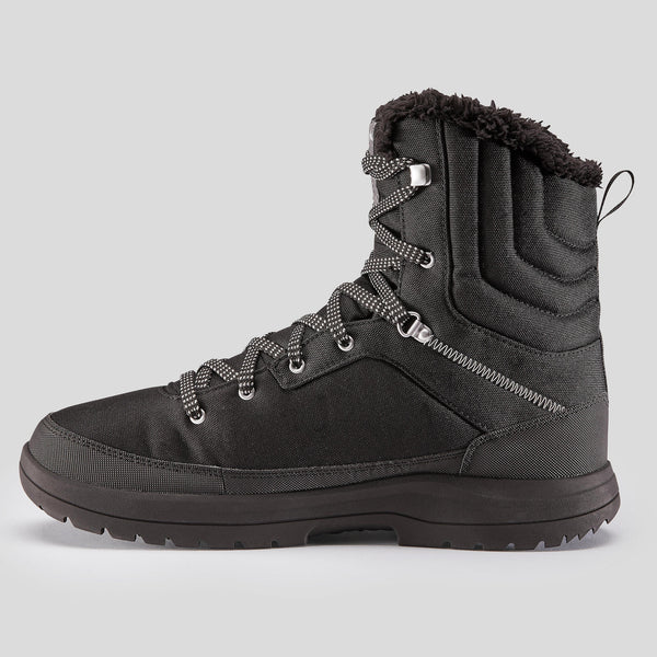 Quechua Men's Warm and Waterproof Hiking Boots - SH100 High | Decathlon