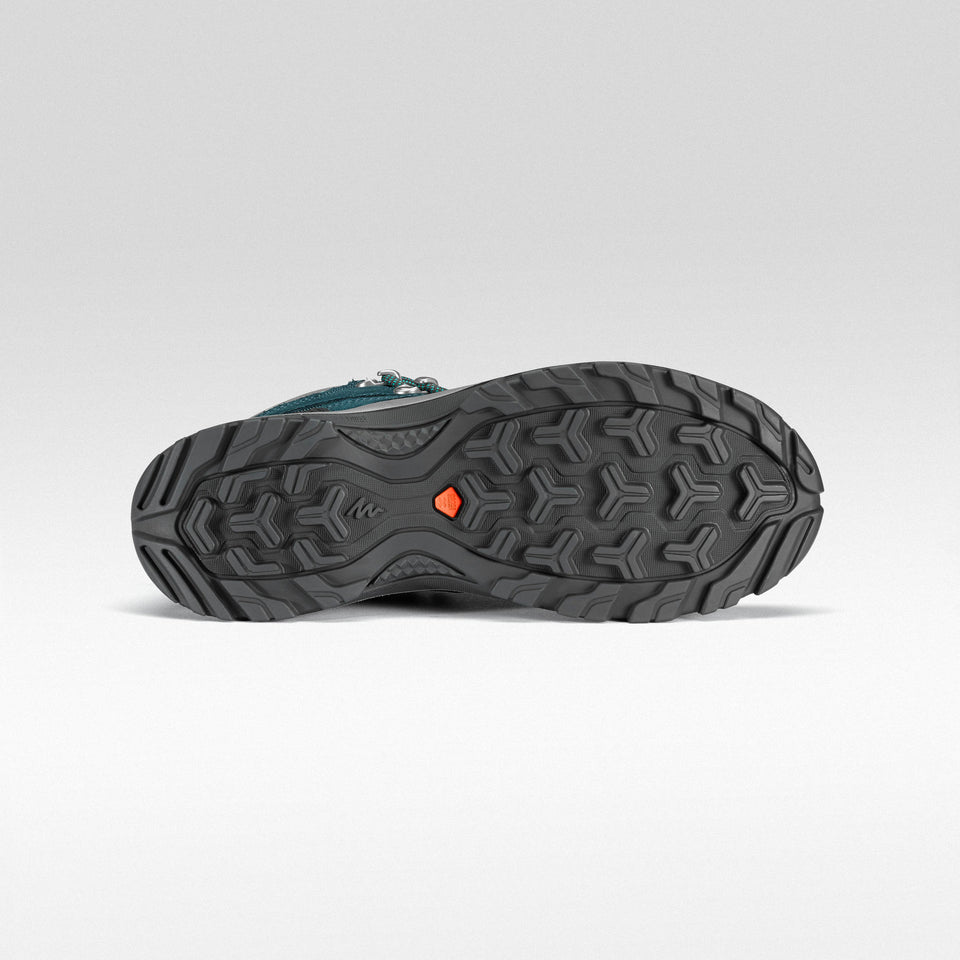 Quechua Women's MH100 Waterproof Mid Hiking Shoes | Decathlon