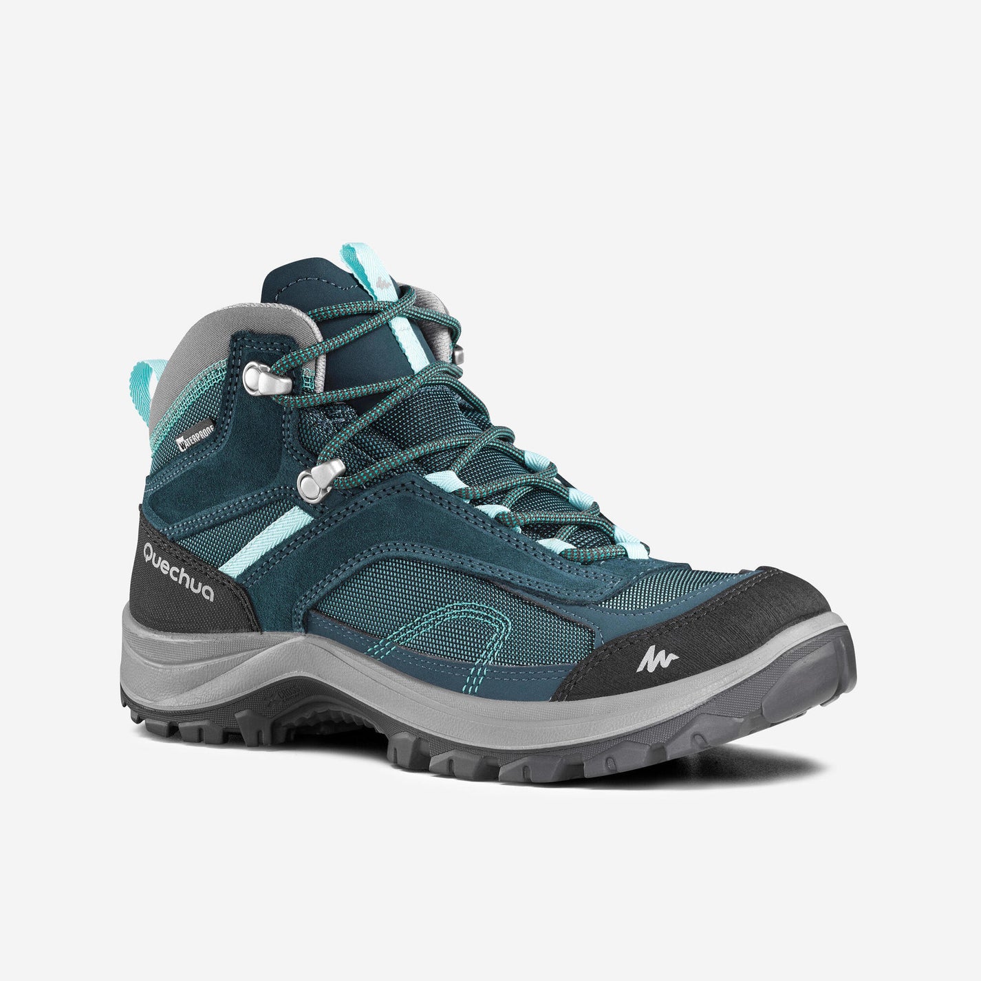 Quechua Women's MH100 Waterproof Mid Hiking Shoes – Decathlon