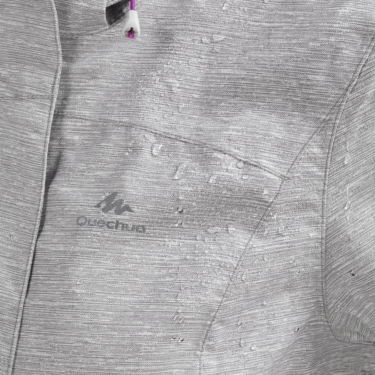 Quechua Women's MH100 Waterproof Hiking Rain Jacket – Decathlon