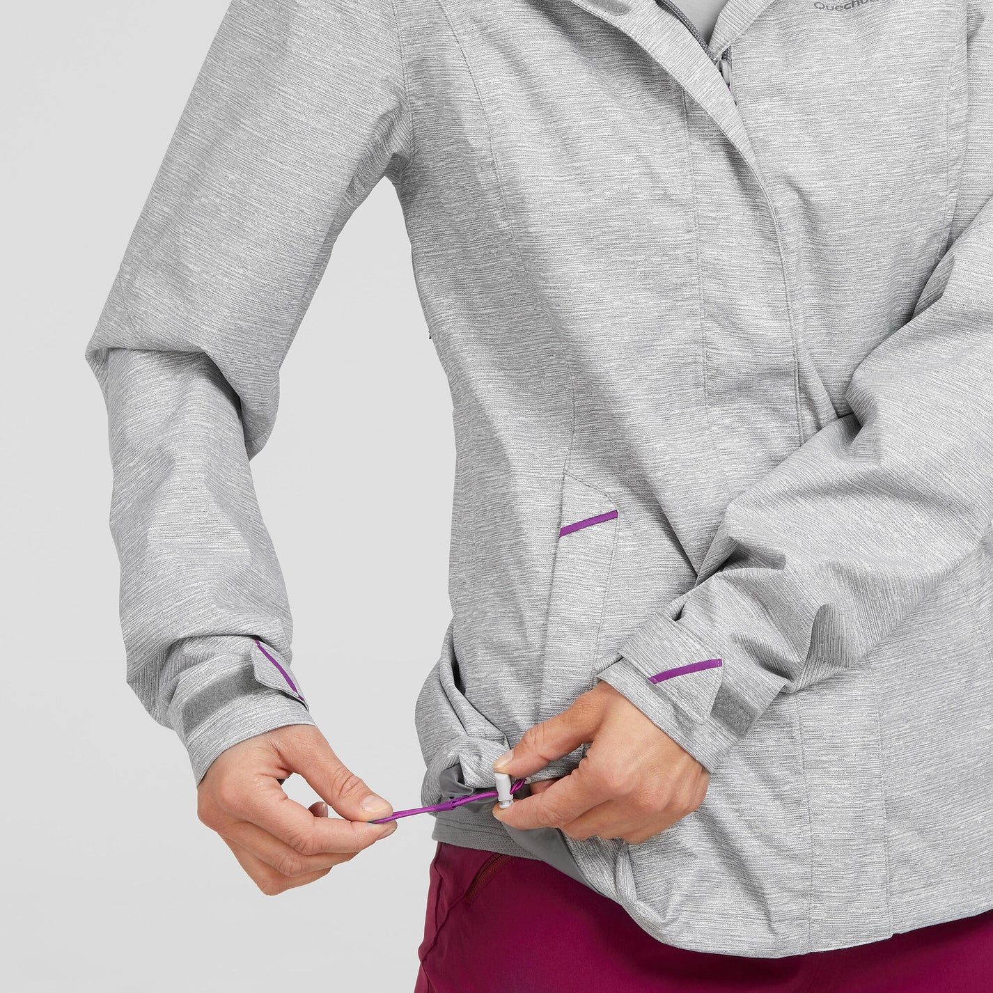 Quechua Women's MH100 Waterproof Hiking Rain Jacket – Decathlon