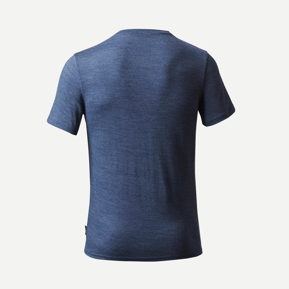 Forclaz Men's Travel 500 Merino Wool T-Shirt | Decathlon