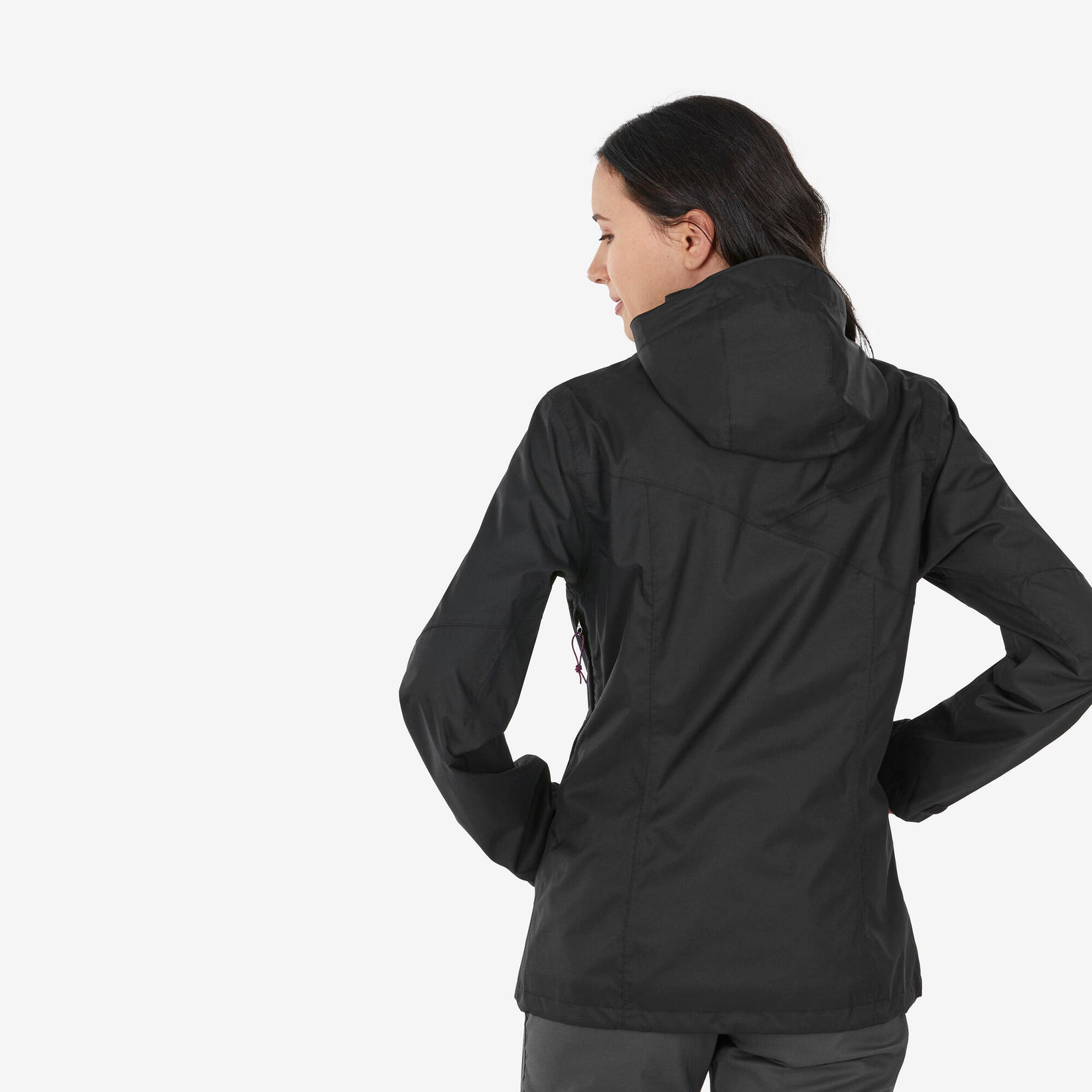Quechua Women's MH100 Waterproof Hiking Rain Jacket – Decathlon