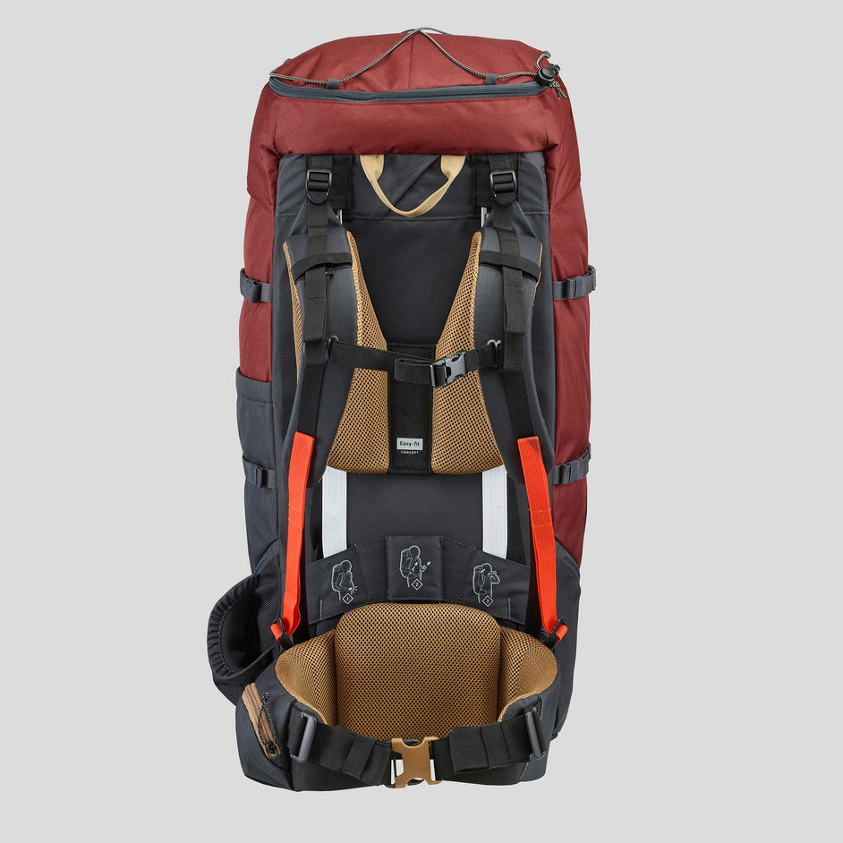 Forclaz Men's MT100 Easyfit 70 L Backpacking Pack | Decathlon
