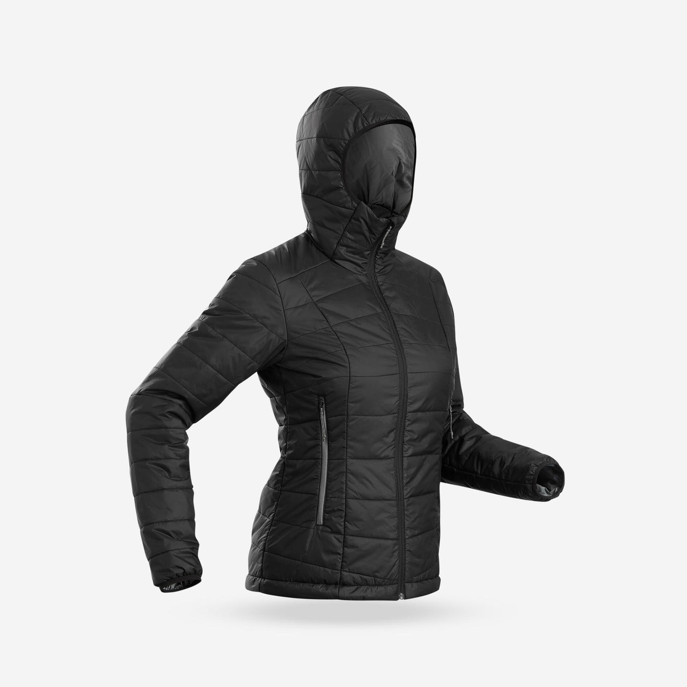 Forclaz Women's MT100 Hooded Synthetic Jacket – Decathlon