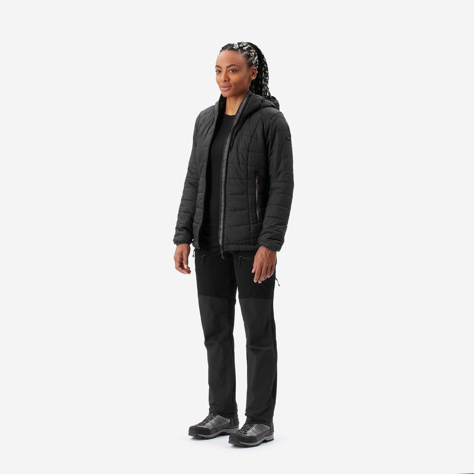 Forclaz Women's MT100 Hooded Synthetic Jacket – Decathlon