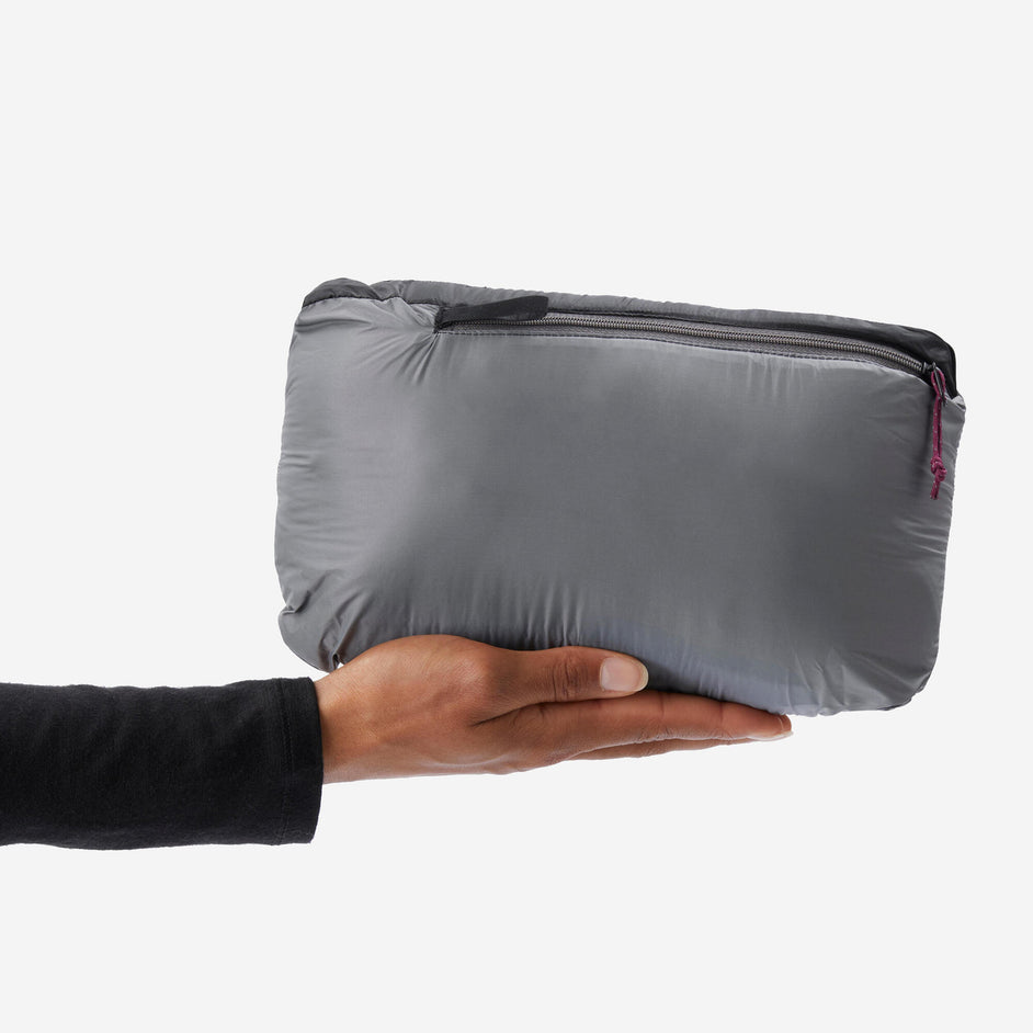 Forclaz Women's Mountain Backpacking Padded Jacket with Hood - MT100 2 ...