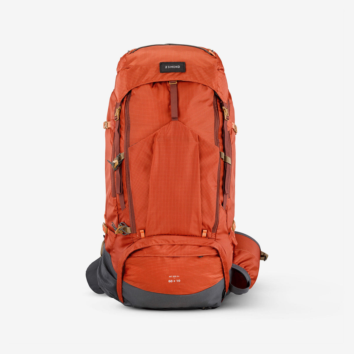 Simond Men's MT500 Air 60 + 10 L Backpacking Pack – Decathlon