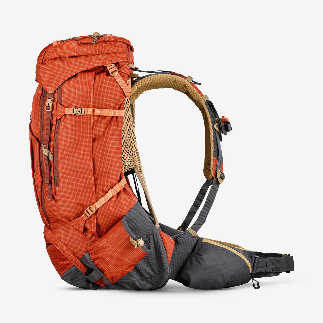 Simond Men's MT500 Air 60 + 10 L Backpacking Pack – Decathlon