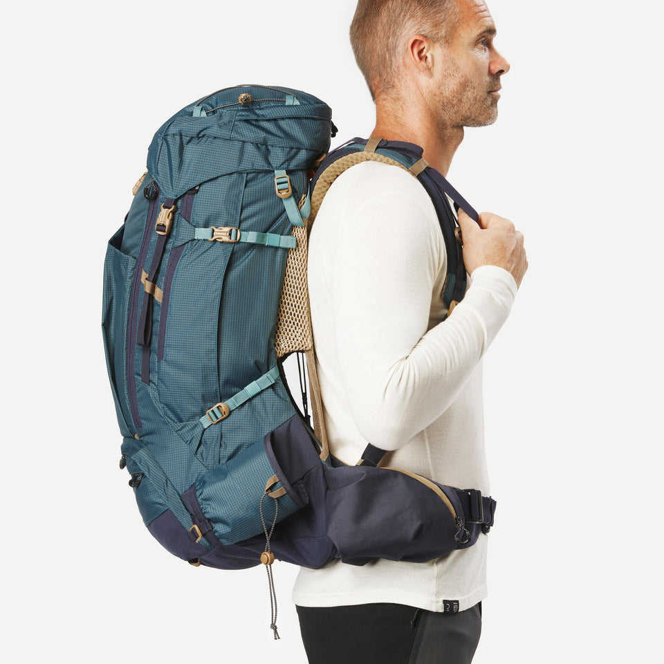 Forclaz Men's MT500 Air 50+10 L Backpacking Pack | Decathlon