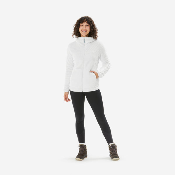 Quechua Women's SH500 U-Warm Fleece Jacket | Decathlon