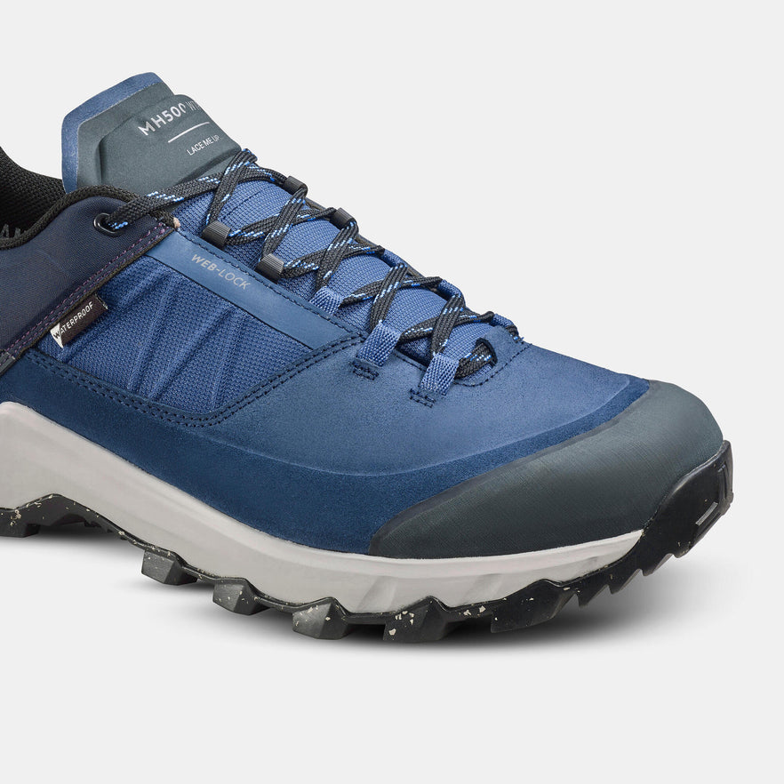 Quechua Men's MH500 Waterproof Hiking Shoes | Decathlon