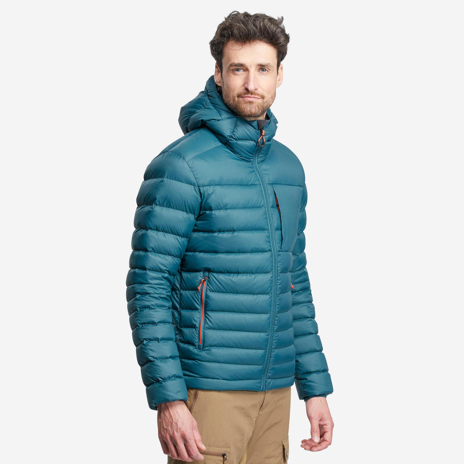 Forclaz Men's MT500 Hooded Down Puffer Jacket | Decathlon