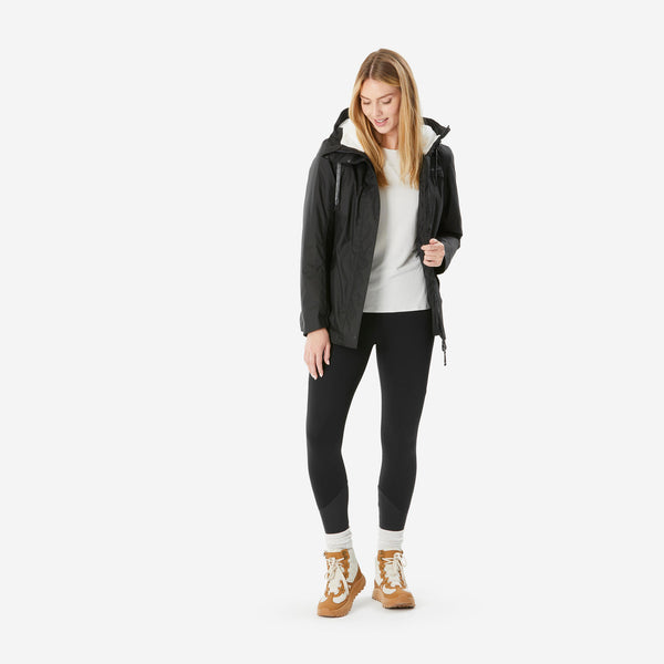 Quechua Women's hiking waterproof winter jacket - SH500 14°F | Decathlon
