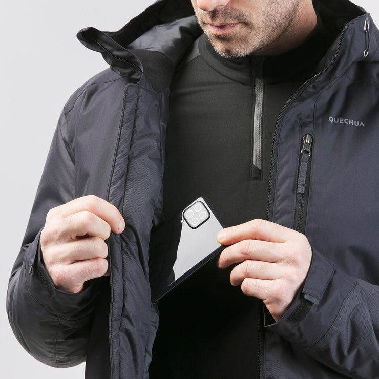 Quechua Men's hiking waterproof winter jacket - SH500 14°F | Decathlon