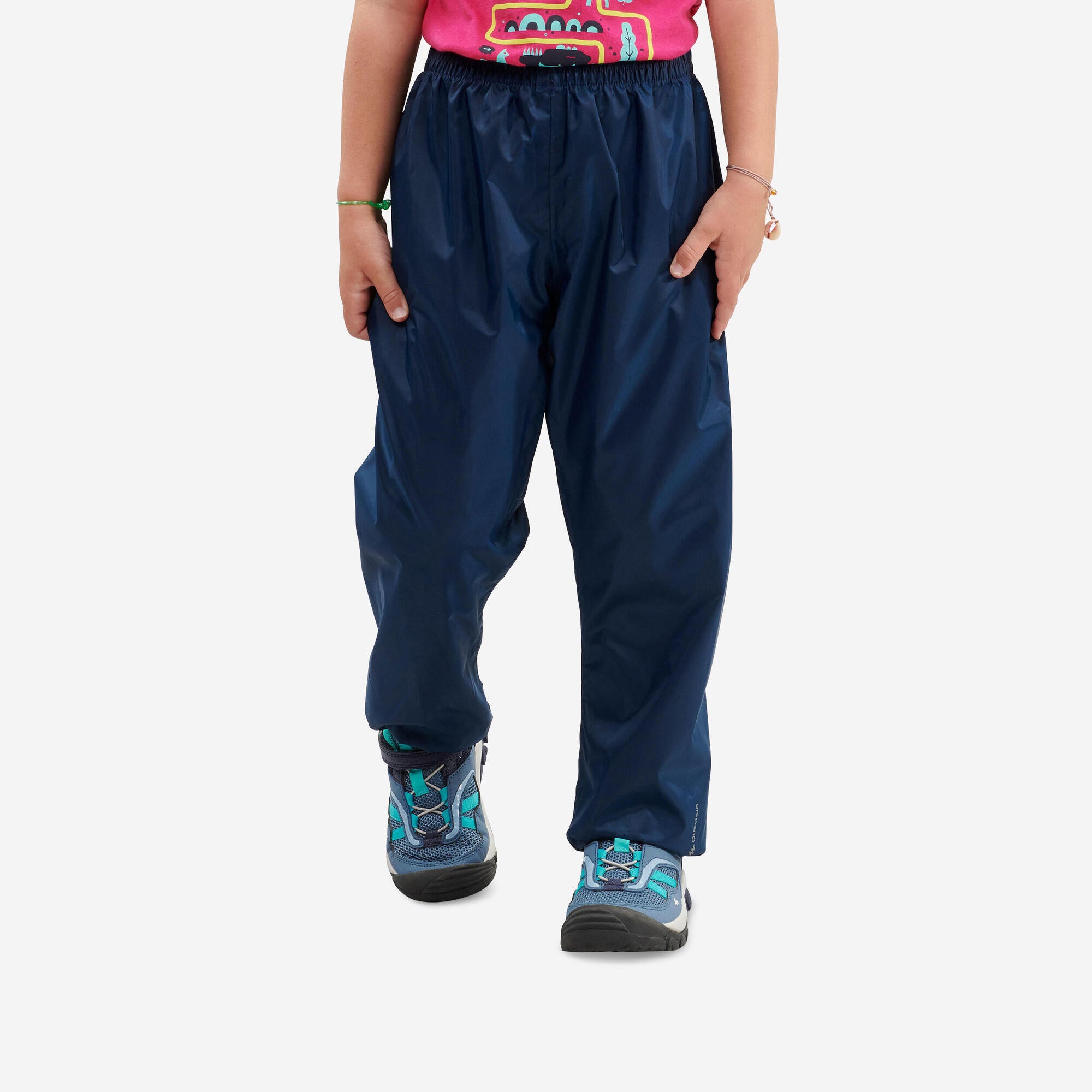 Quechua Kids’ MH100 Waterproof Hiking Overpants – Ages 2–6 – Decathlon