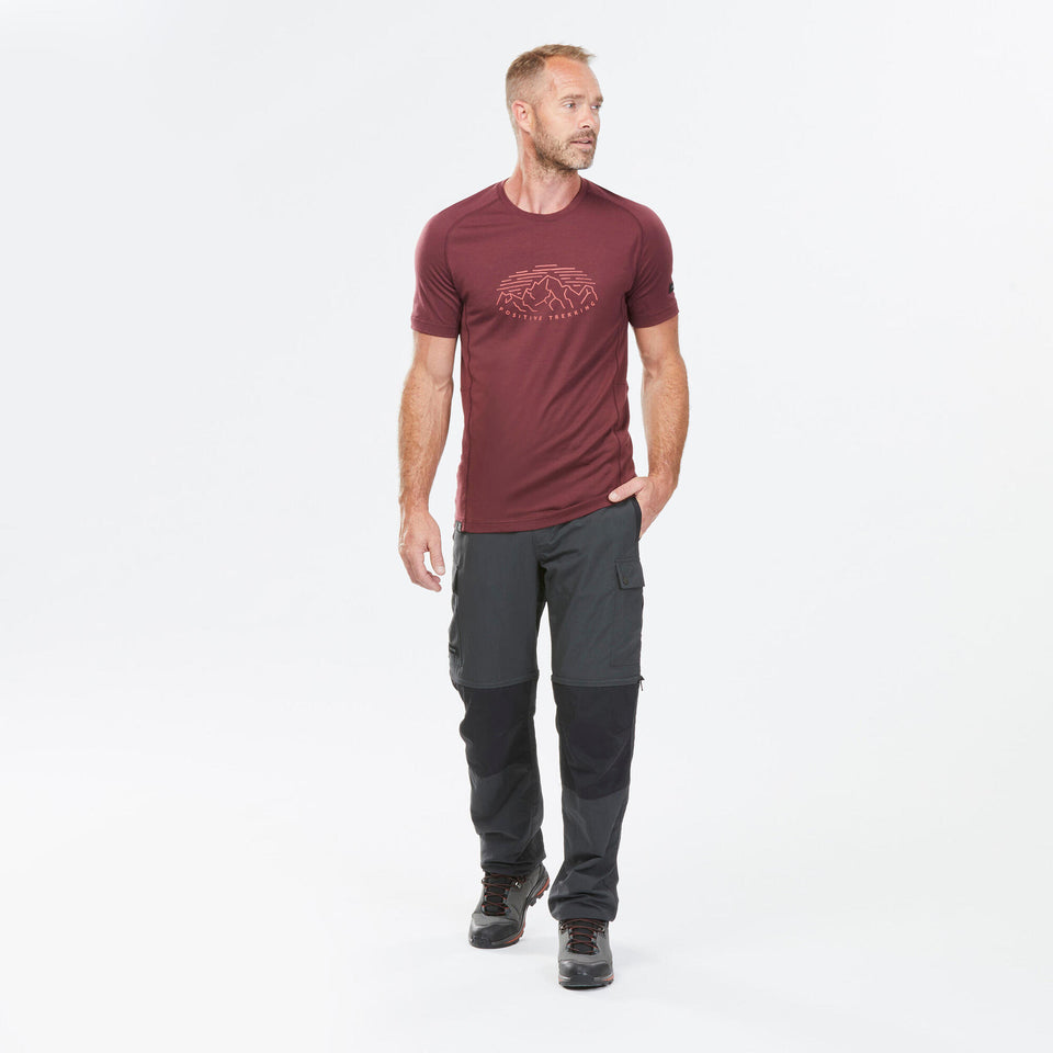 Forclaz Men's MT100 2-in-1 Zip-Off Hiking Pants | Decathlon