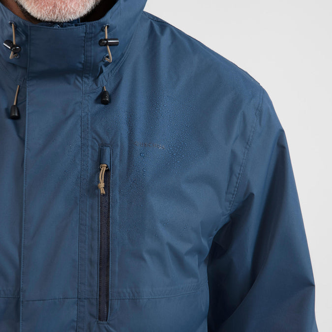 Quechua Men's NH500 Imper Waterproof Rain Jacket | Decathlon