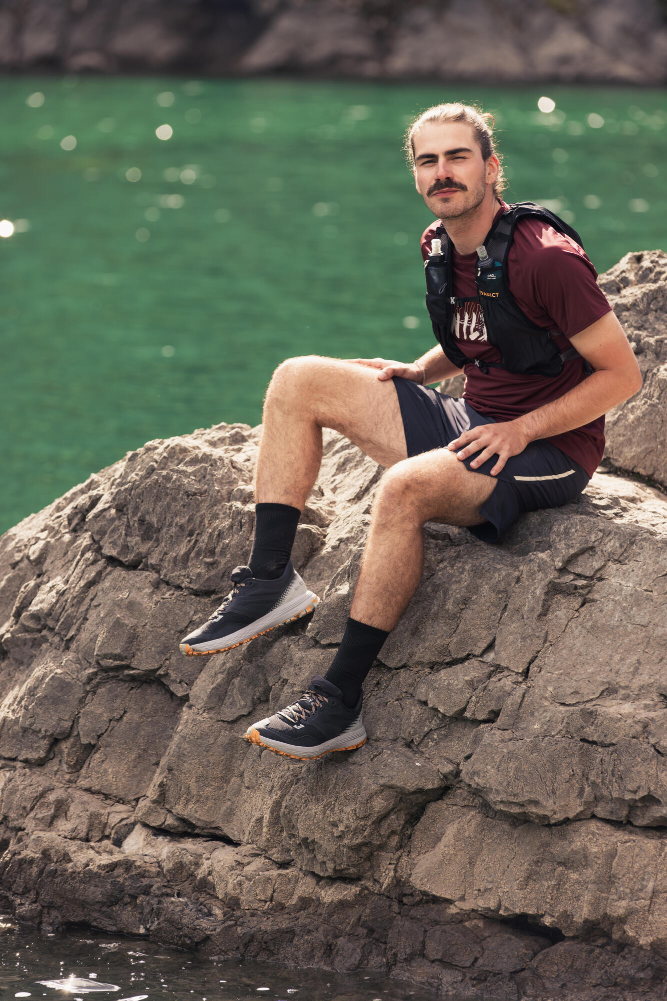 Kiprun Essential 5L Trail Running Hydration Vest - 1L Water Bladder In ...