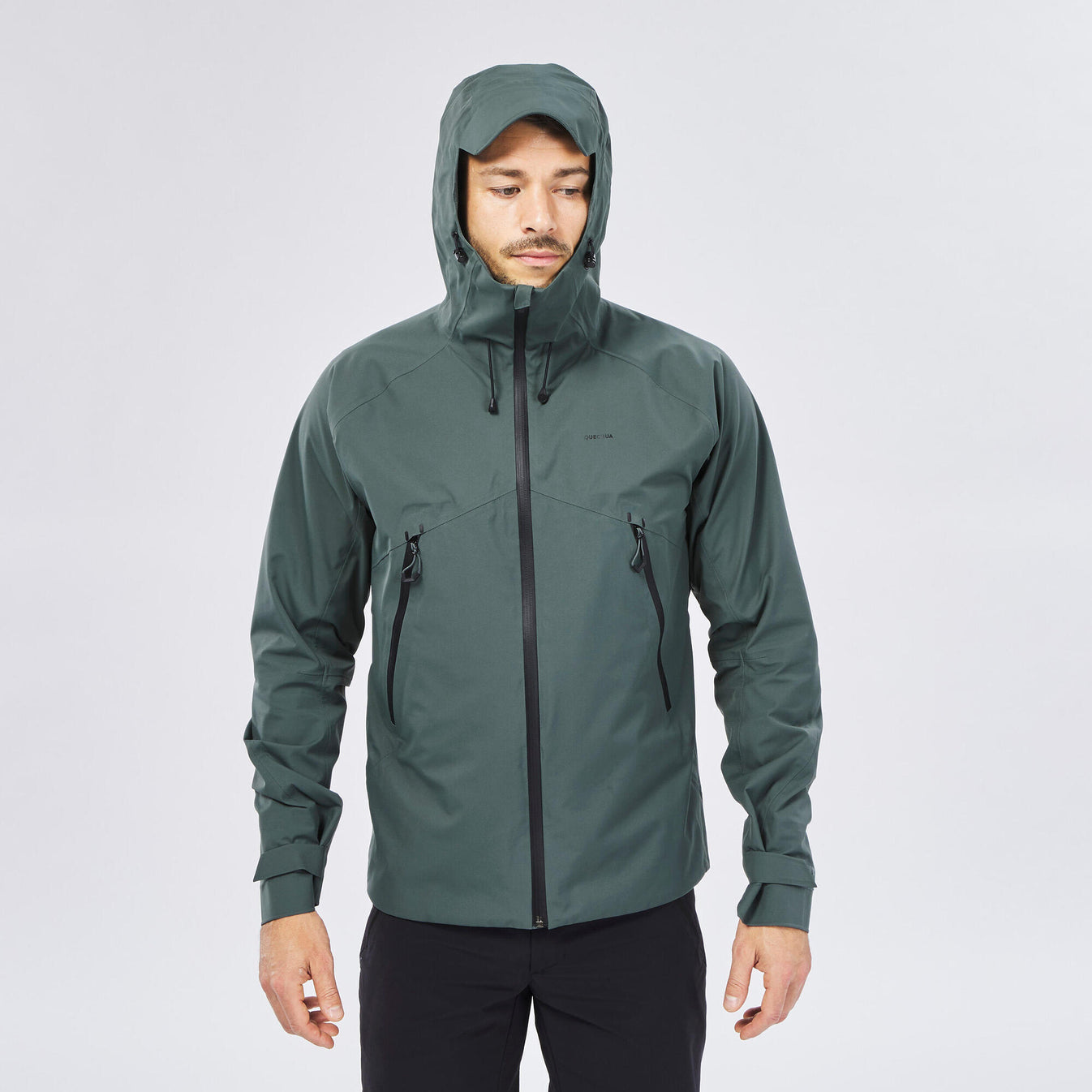 Quechua Men's MH500 Hiking Lightweight Waterproof Jacket – Decathlon