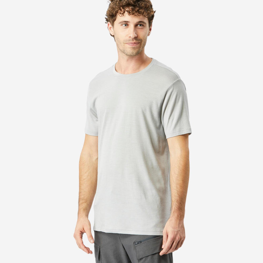 Forclaz Men's Travel 500 Merino Wool T-Shirt | Decathlon