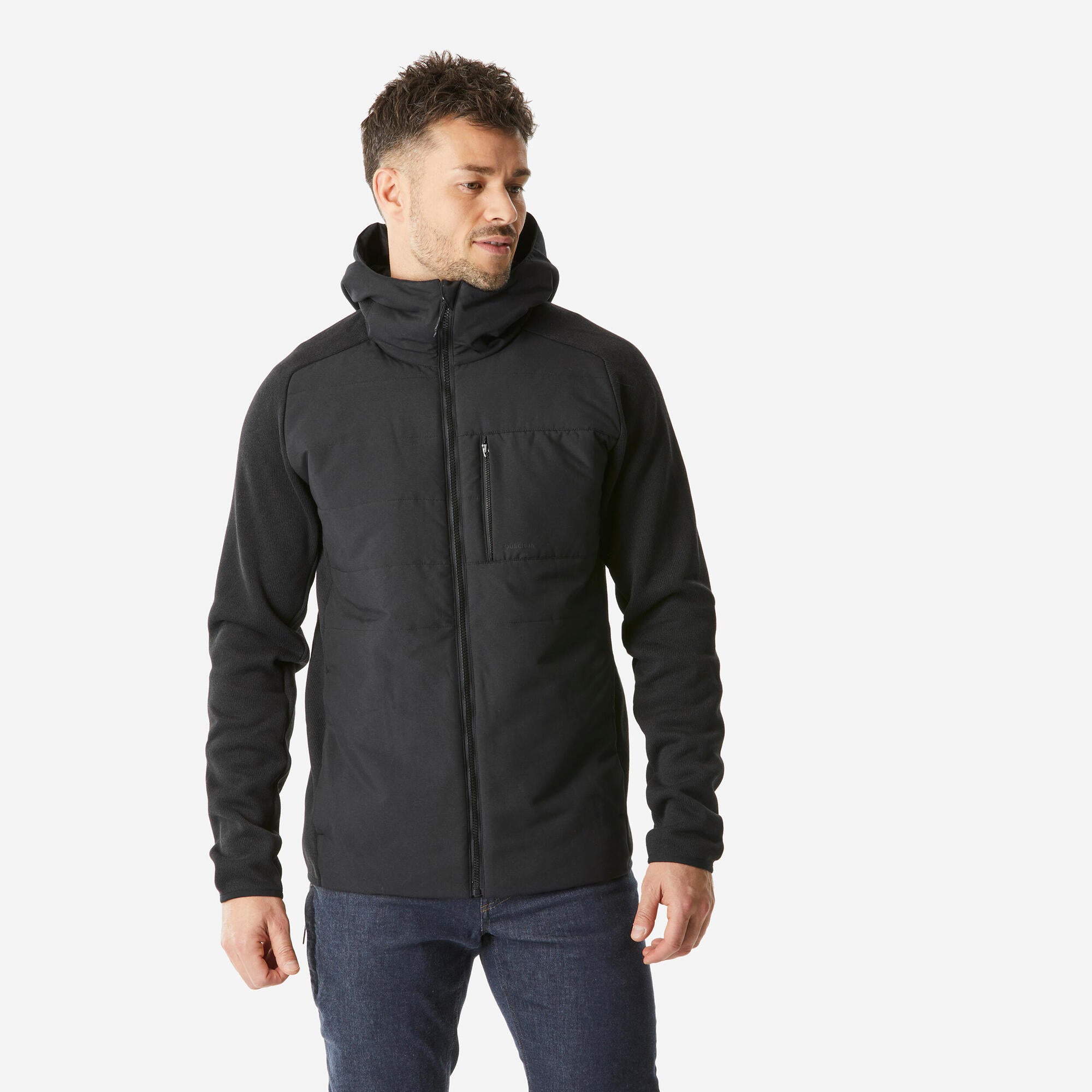 Quechua Men's NH500 Hybrid Hiking Sweatshirt – Decathlon