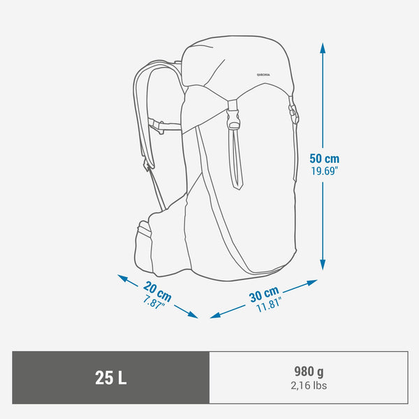 Quechua MH900 25 L Hiking Backpack – Decathlon