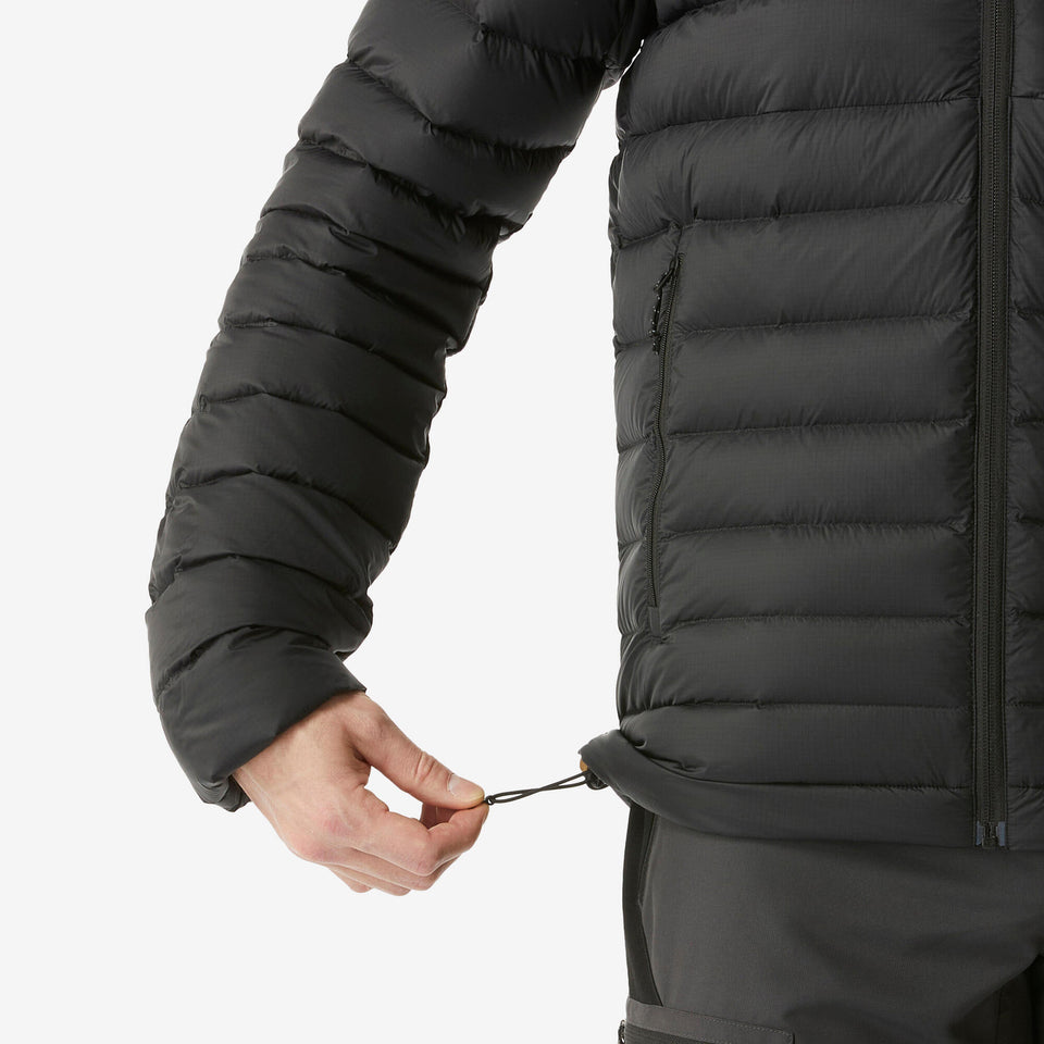 Forclaz Men's mountain and Backpacking padded and hooded jacket - MT50 ...