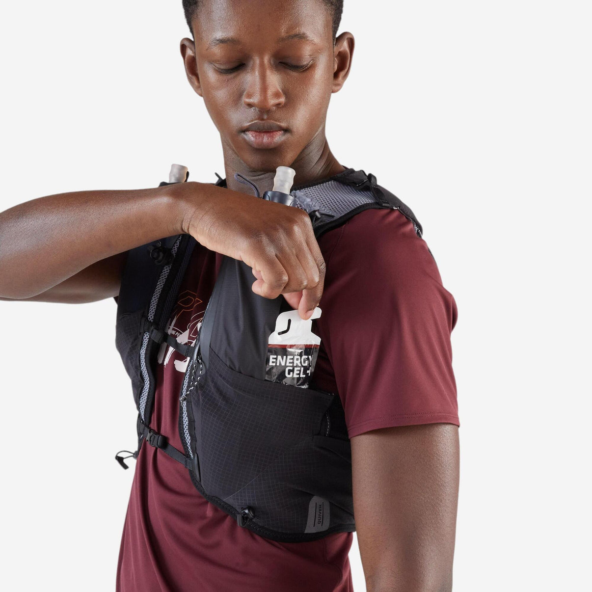 Kiprun 10L Running Hydration Vest - 1L Water Bladder Included – Decathlon