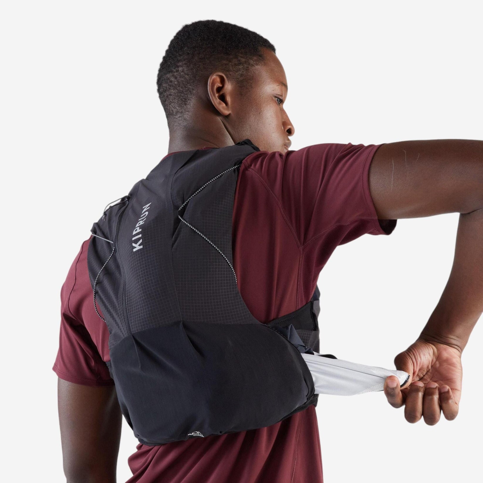 Kiprun 10L Running Hydration Vest - 1L Water Bladder Included – Decathlon