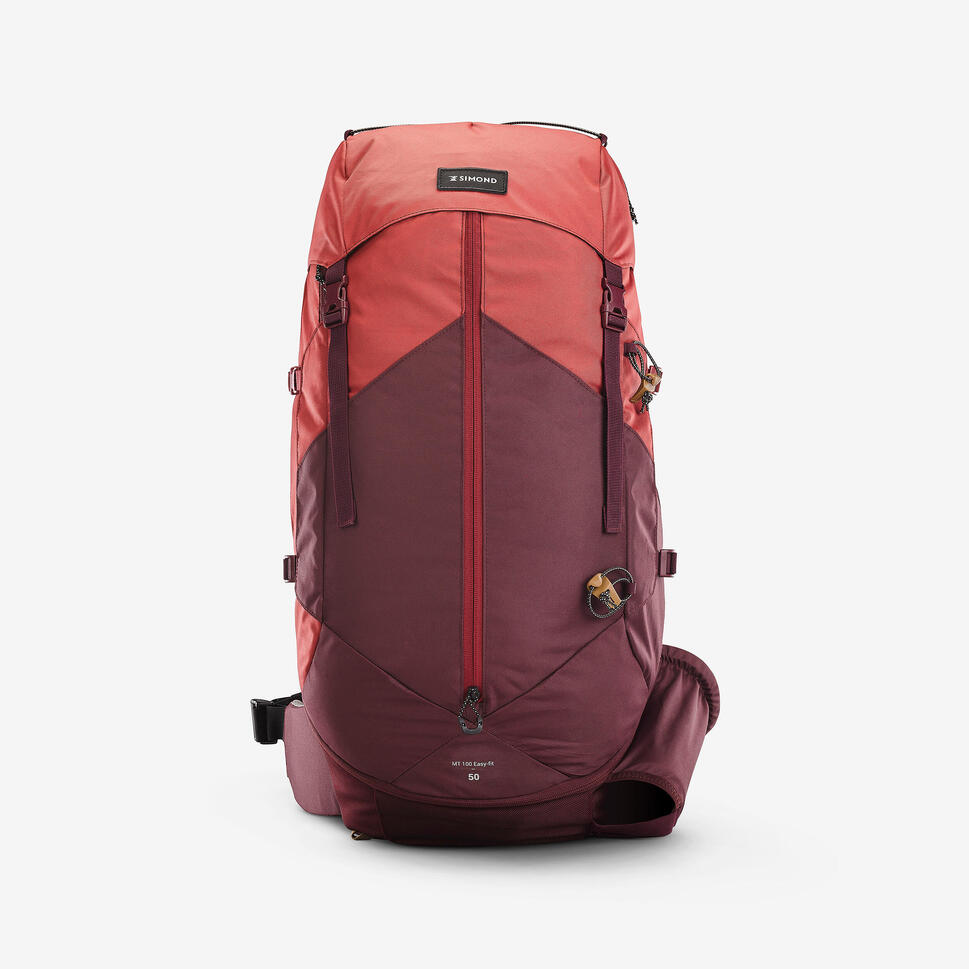Simond Women's MT100 Easyfit 50L Backpacking Pack – Decathlon