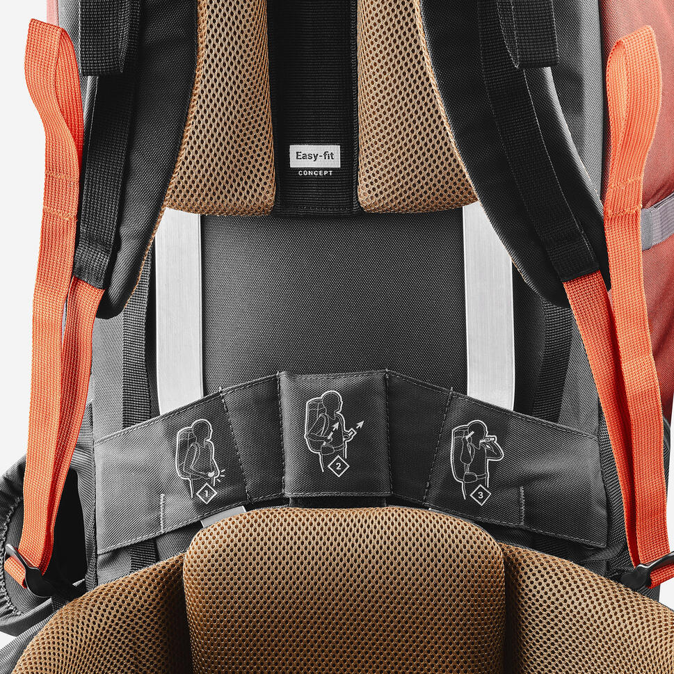 Simond Men's MT100 Easyfit 70L Backpacking Pack – Decathlon